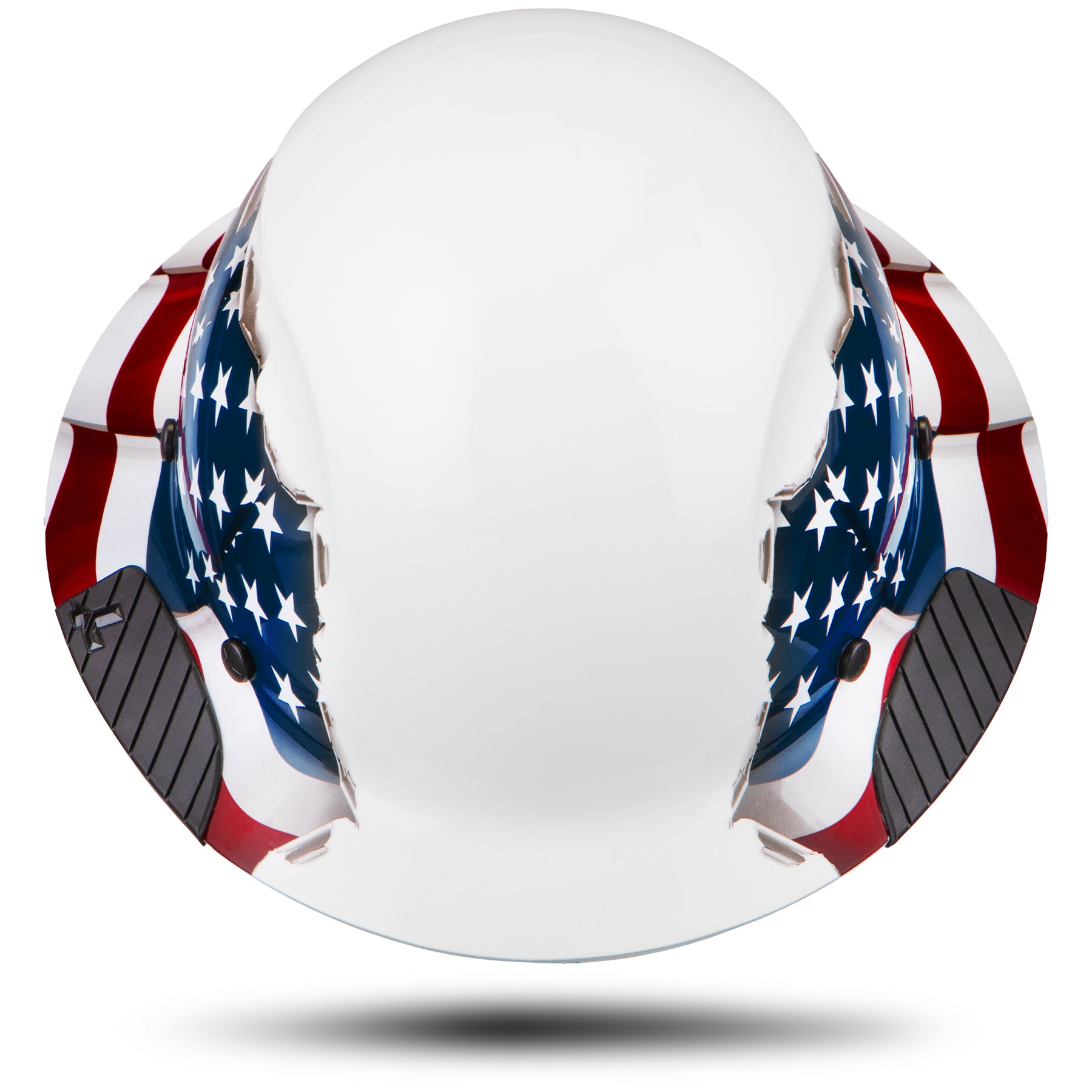 DAX American Flag Full Brim Hard Hat | LIFT Safety