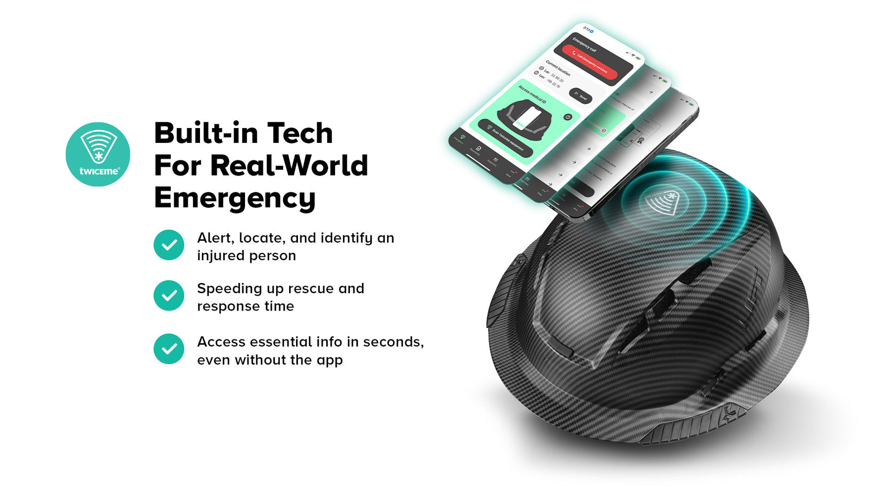 Radix Full Brim Vented with Twiceme | LIFT Safety