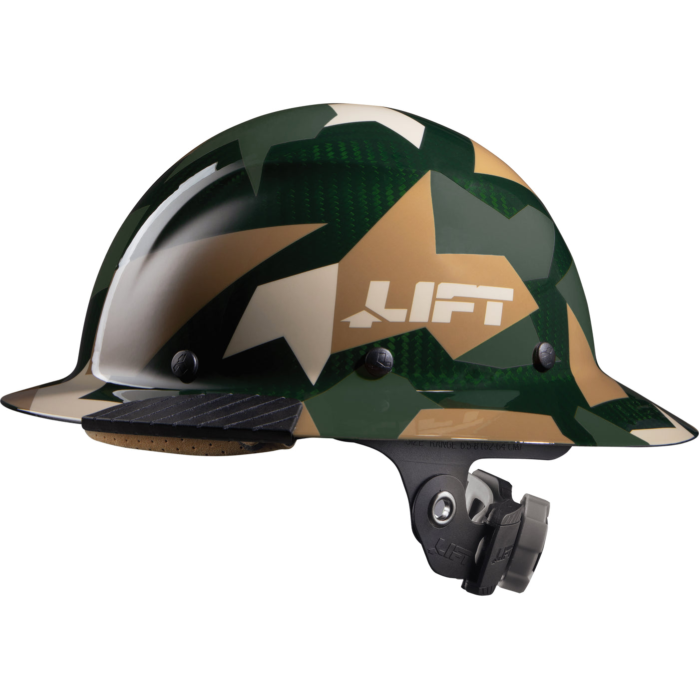 DAX Jungle Carbon Fiber Full Brim Hardhat | LIFT Safety